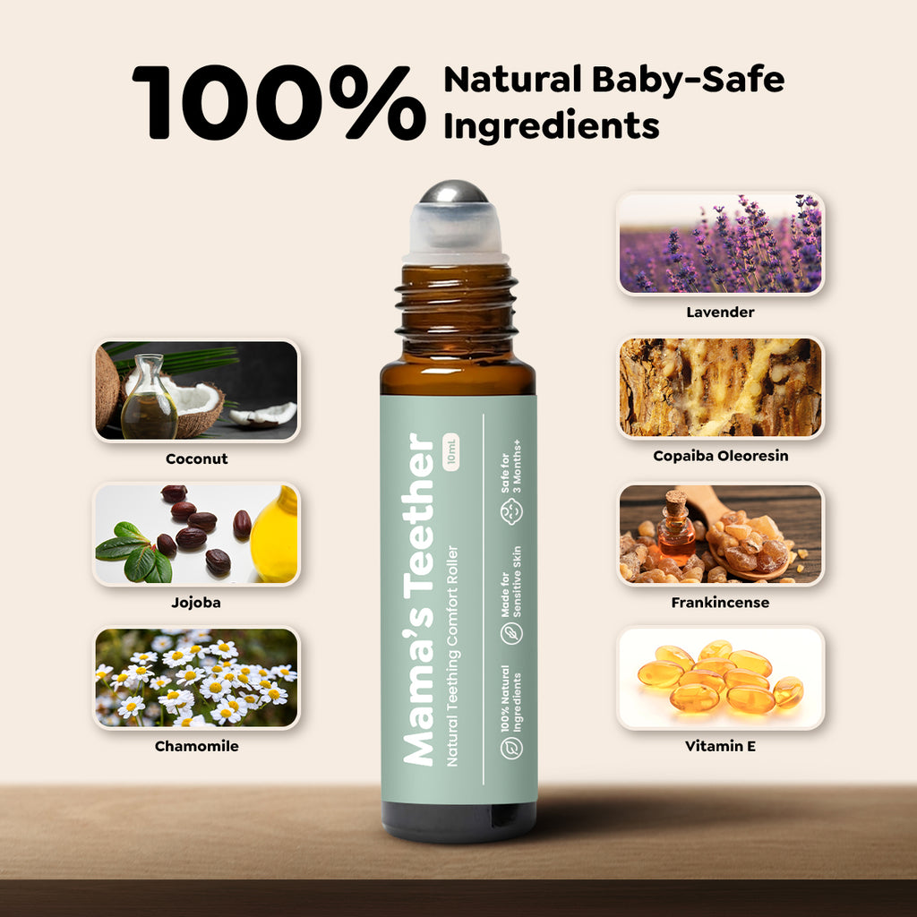 Mamas Teether: Teething Roller – Obvira